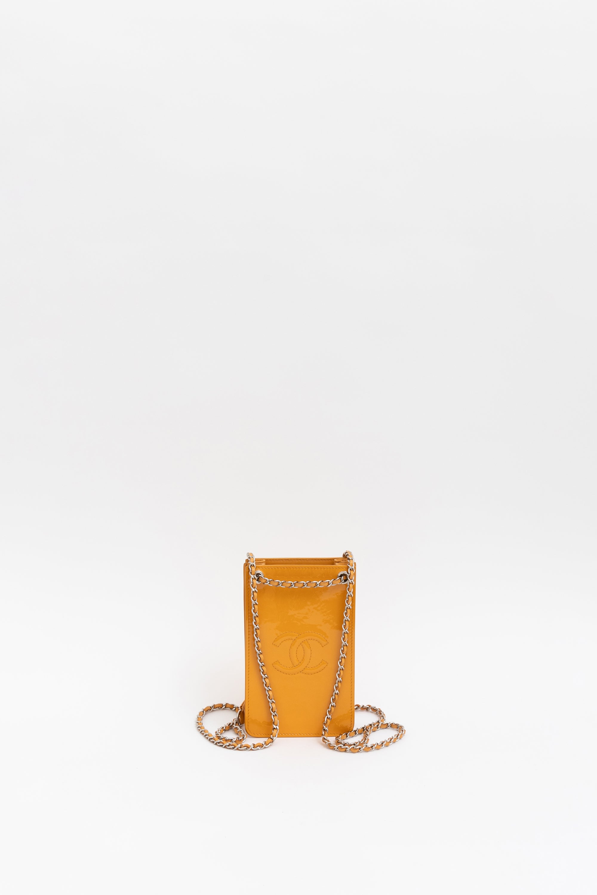 Chanel Patent Cross-Body Pouch Bag